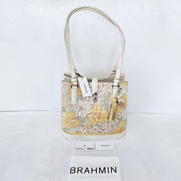 Brahmin | Bags | Nwt Brahmin Daffodil Pimlico Fiora | Poshmark